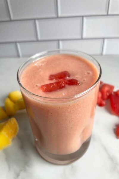 Watermelon Mango Smoothie - Brief and Balanced