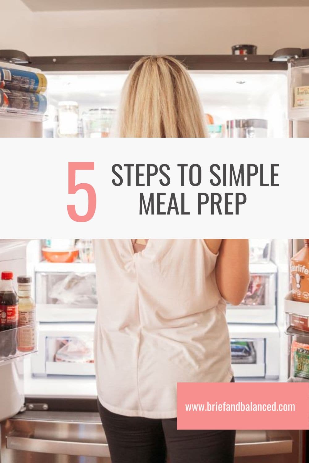The 5 Basics of Simple Meal Prep - Brief and Balanced